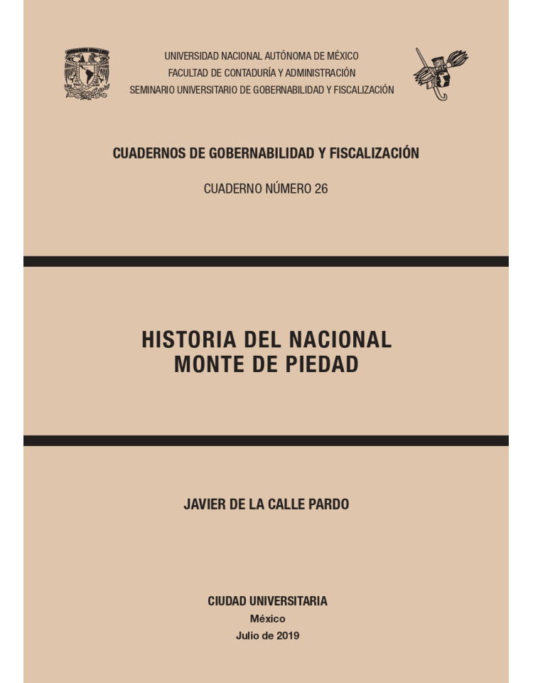 Historia del Nacional Monte de Piedad